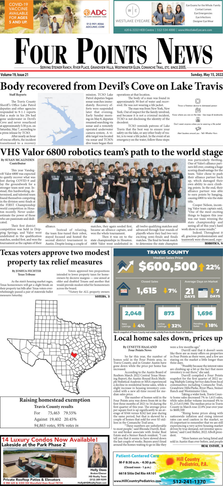 Four Points News - Serving Steiner Ranch, River Place, Grandview Hills ...