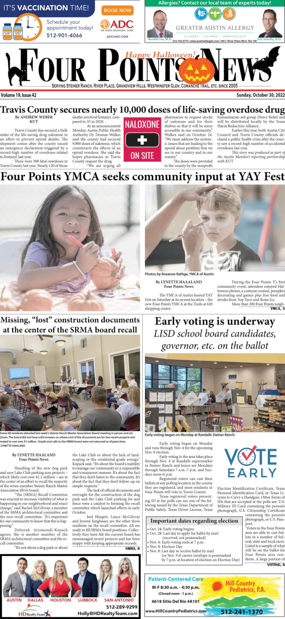 October 30, 2022 Issue - Four Points News