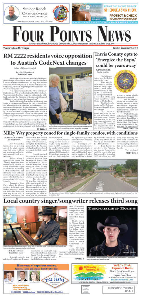 November 10 2019 Issue - Four Points News