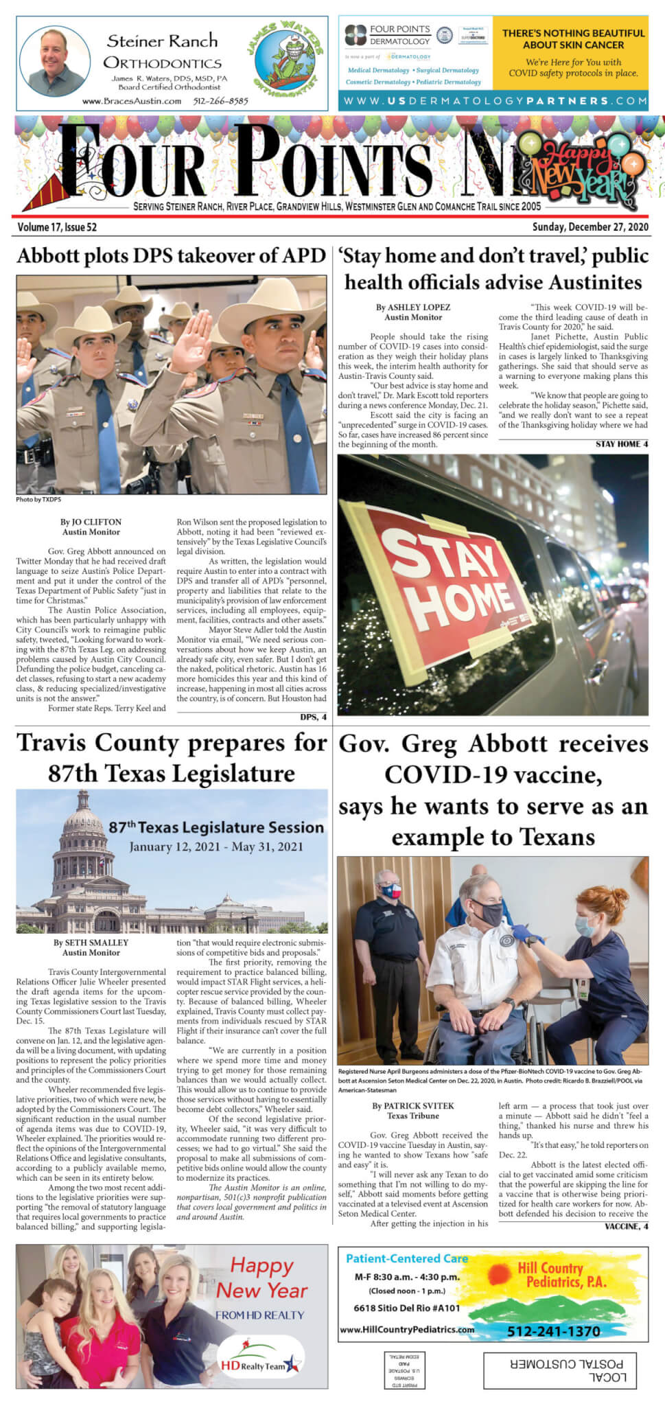 December 27 2020 Issue - Four Points News