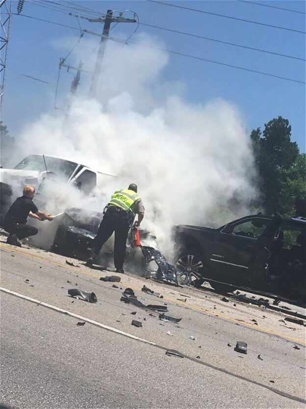 LTFR recaps 5-vehicle rollover collision that sent 10 to the hospital ...