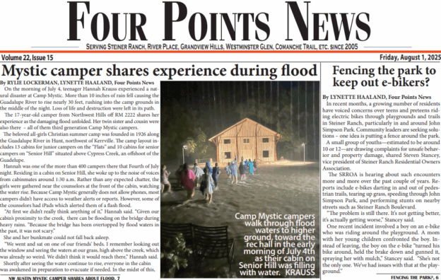 Four Points News August 15, 2025 edition - Four Points News