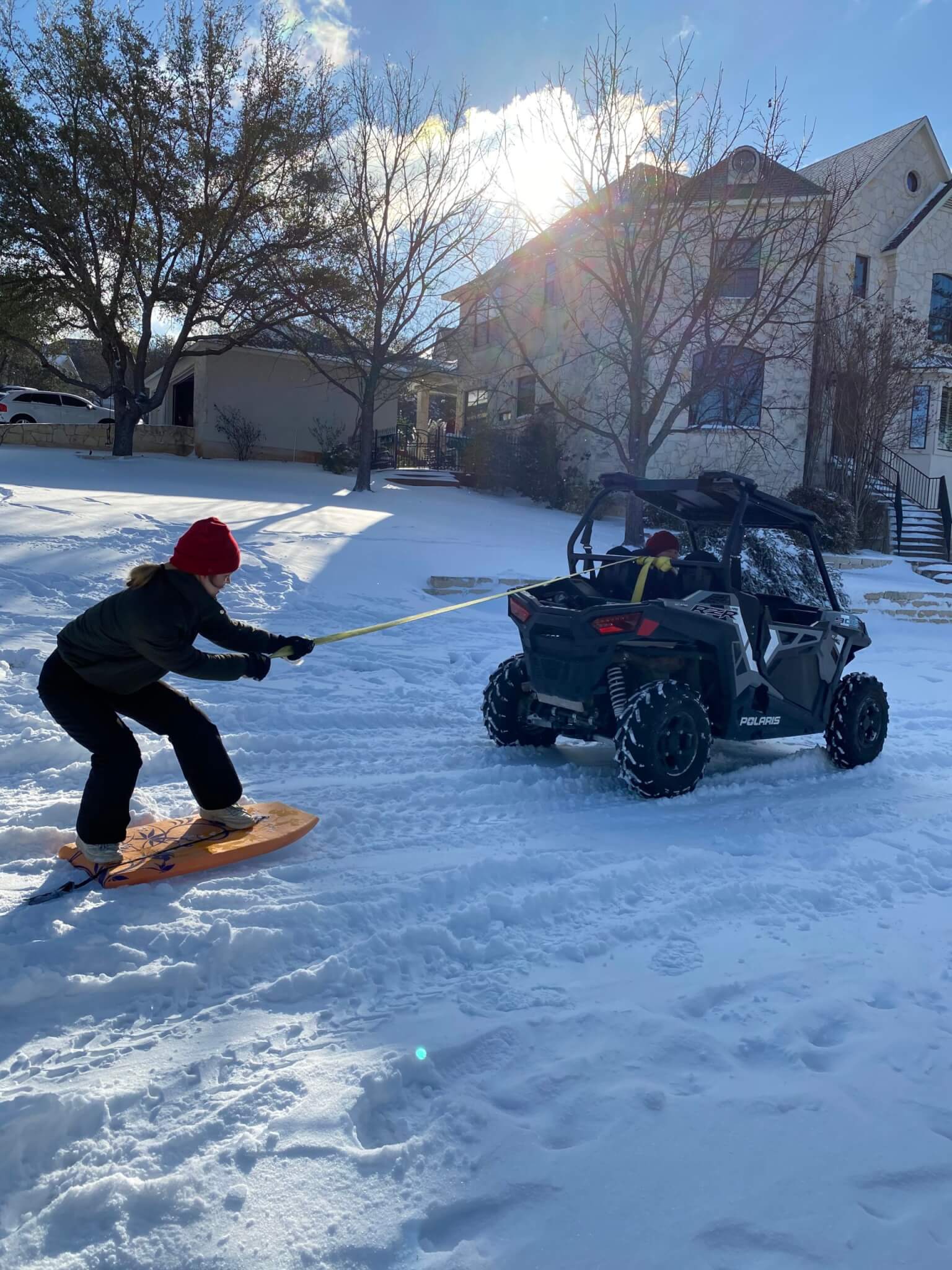 Rare Winter Wonderland in Austin - Four Points News