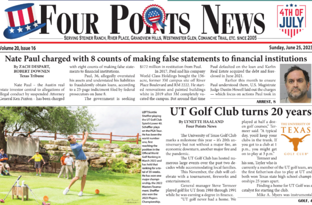 Four Points News - Serving Steiner Ranch, River Place, Grandview Hills ...