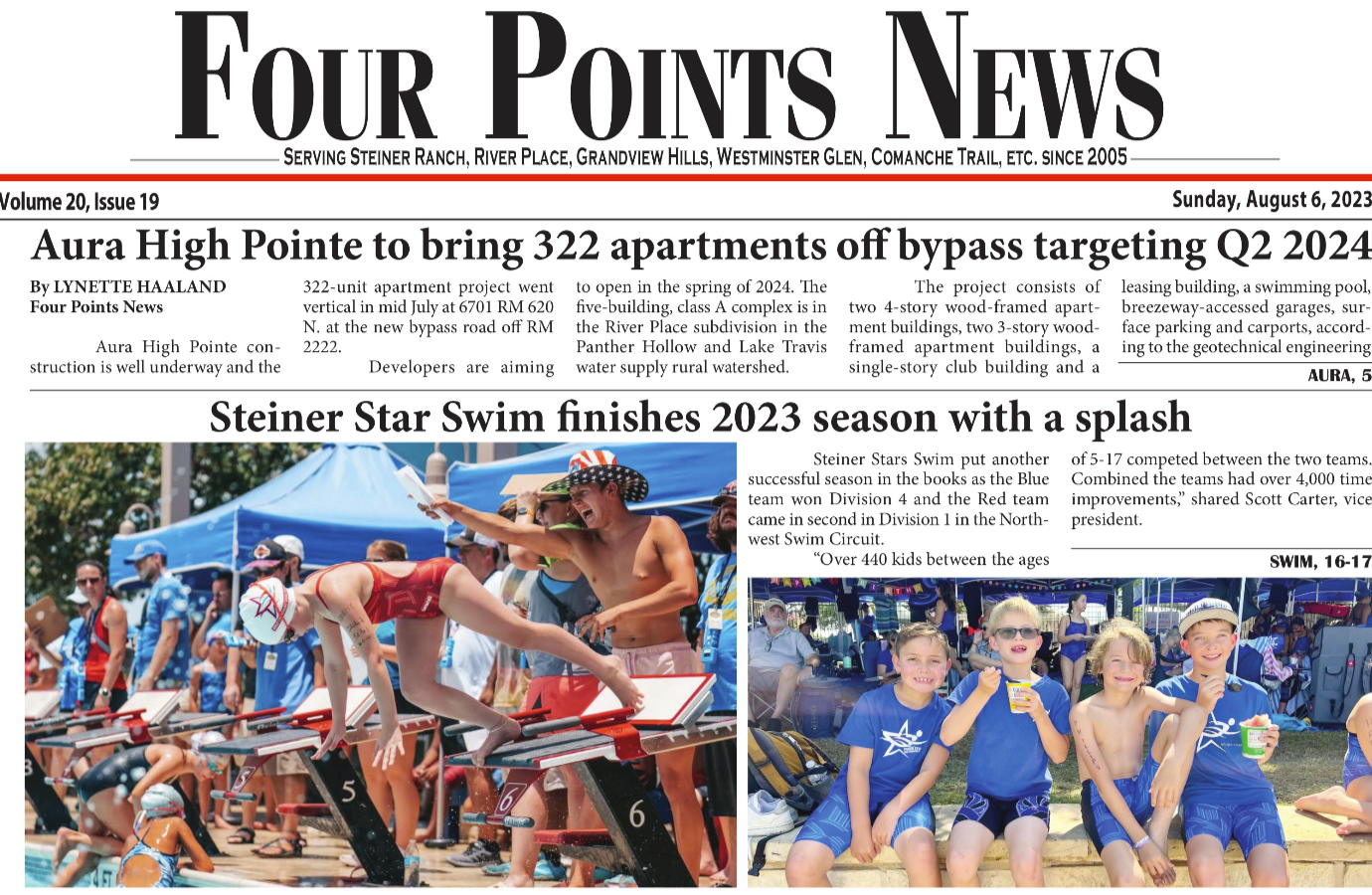 Four Points News - Serving Steiner Ranch, River Place, Grandview Hills, Westminster Glen and ...