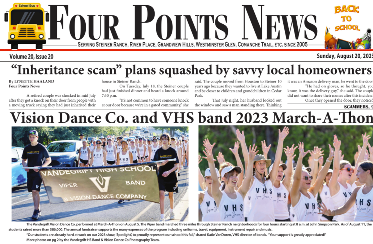 Four Points News - Serving Steiner Ranch, River Place, Grandview Hills ...