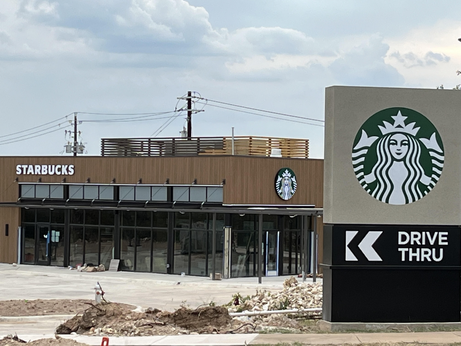 New Steiner Starbucks nearing completion - Four Points News