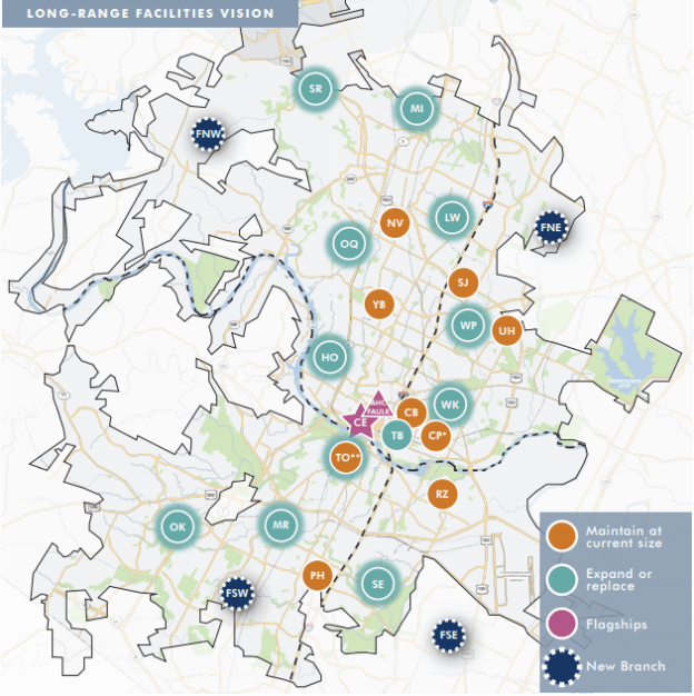 Austin Public Library plans include Four Points - Four Points News